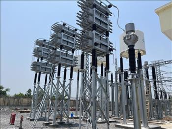 Completing installation of shunt capacitor of eight 220kV substations ...