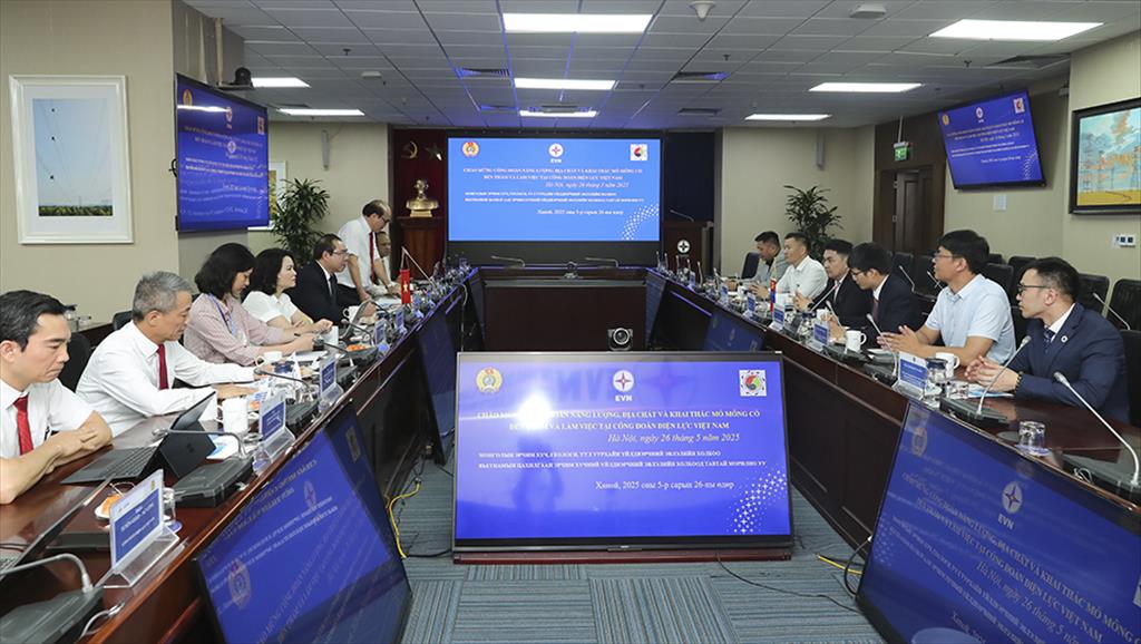 Vietnam Electricity Trade Union holds meeting with Mongolian Energy ...